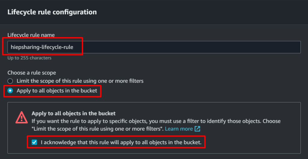 Hướng dẫn tạo S3 Lifecycle Policy - Hiệp Phạm Blog