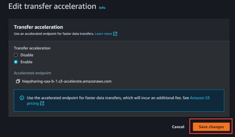 Tăng tốc độ upload lên S3 bucket bằng Transfer Acceleration - Hiệp Phạm ...